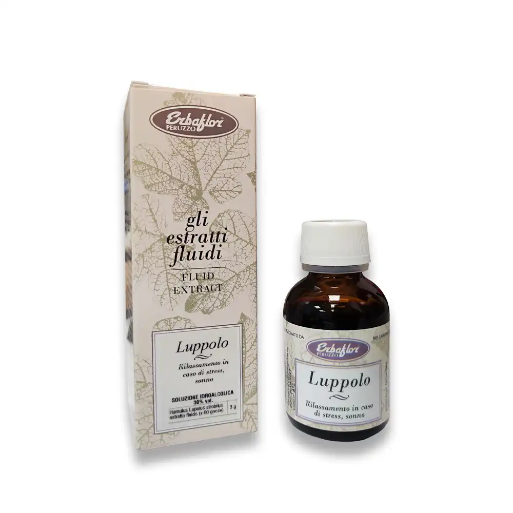 Luppolo estratto fluido • Erbaflor Peruzzo